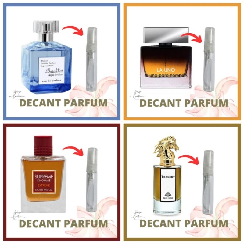 Jual fragrance World decant 10ml collection BOTOL PLASTIK/KACA | Shopee ...