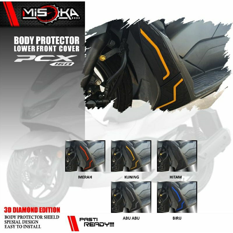 Jual Misoka Lower Front Cover Pcx 160/Aksesoris Motor Honda/Cover Motor ...