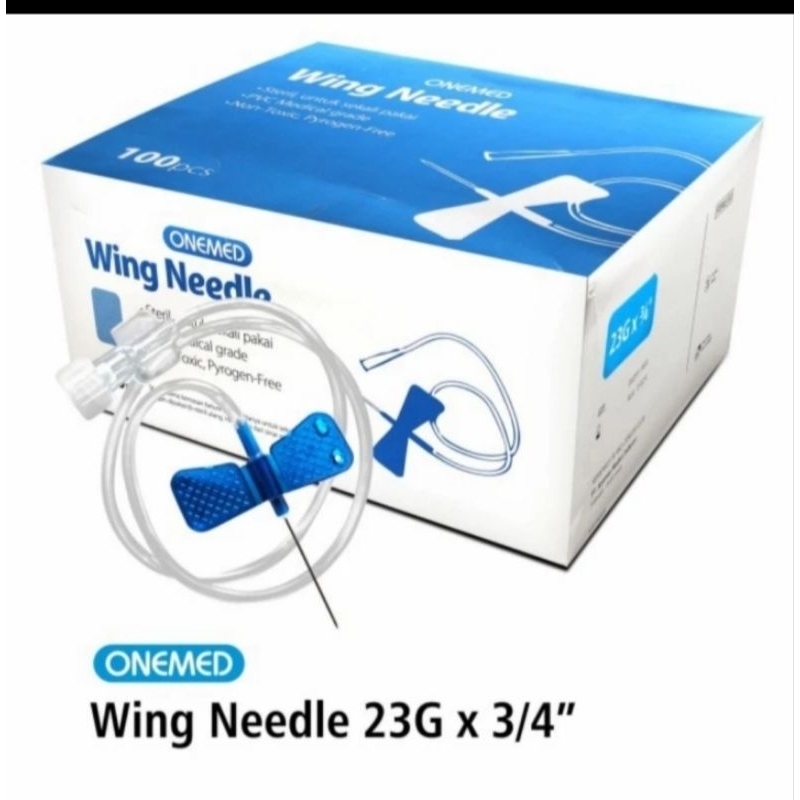 Jual wing needle onemed 23 G, 25 G, 27 G | Shopee Indonesia