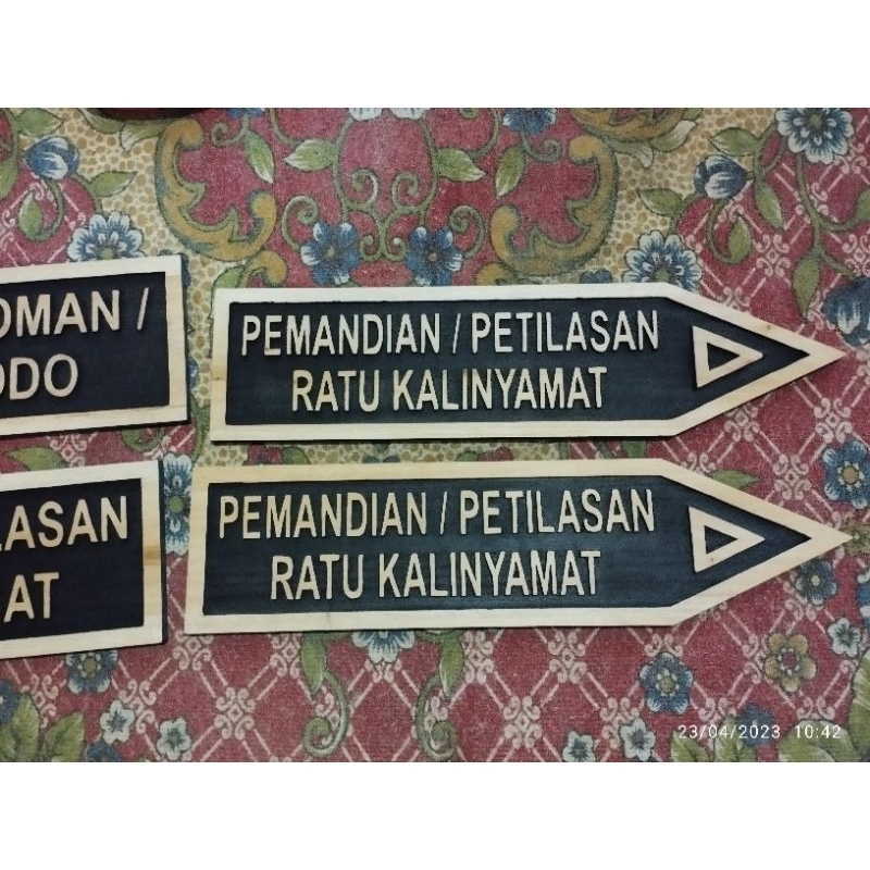 Jual papan penunjuk arah penunjuk arah panah arah kayu papan nama ...