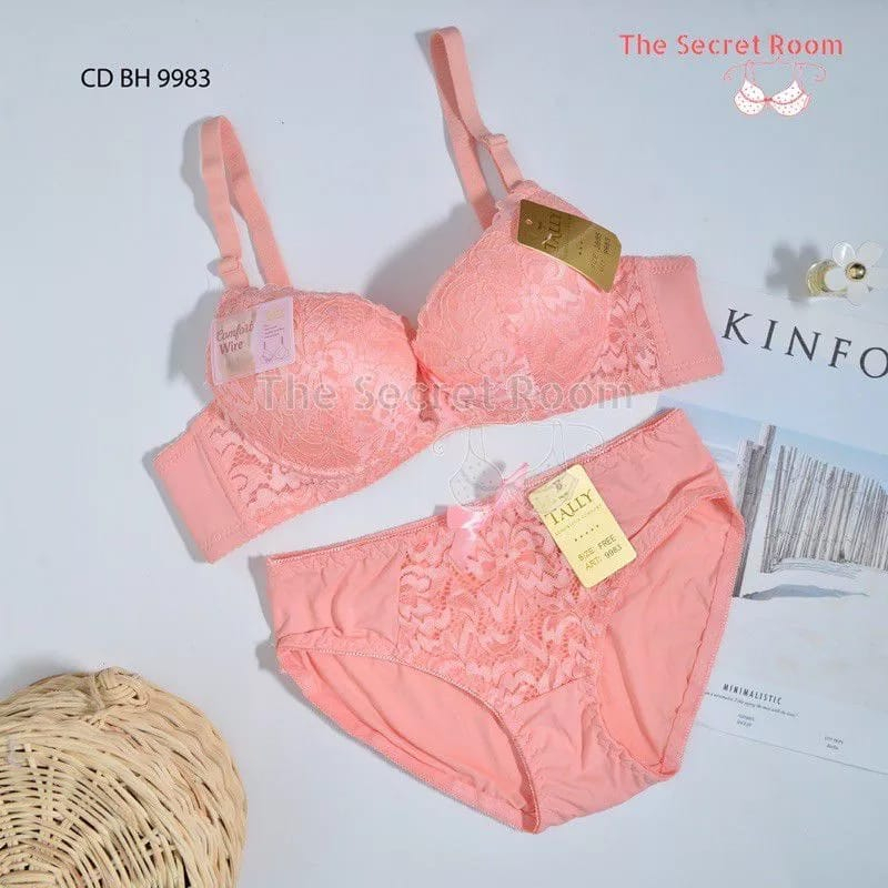 Jual TALLY BRA BH SET CD CELANA DALAM 9983 | ADA KAWAT | BUSA TIPIS | Shopee Indonesia