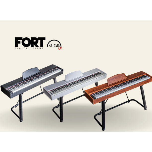 Jual Fort Batavia LE Digital Piano 88 Key / Black Brown White ...