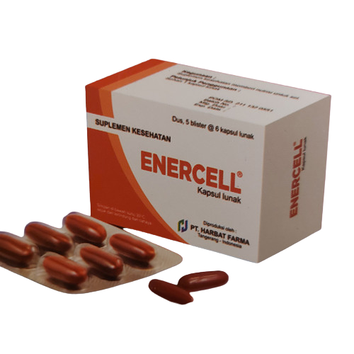 Jual Enercell Capsul Strip Isi 6 Pcs ( Membantu Untuk Penurunan Berat ...