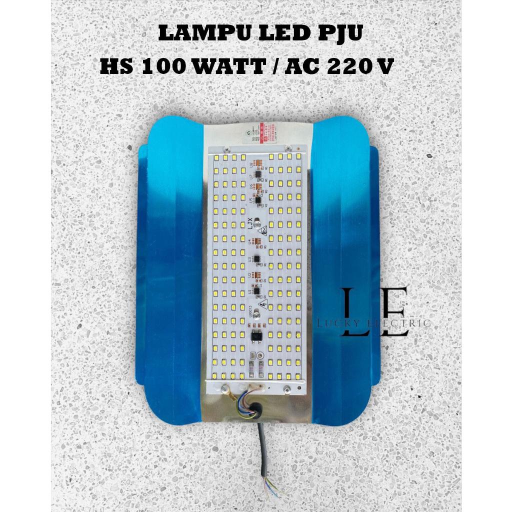 Jual LAMPU JALAN HS 100W AC 220V PJU LED / SUNLAMP LAMPU SOROT OUTDOOR ...