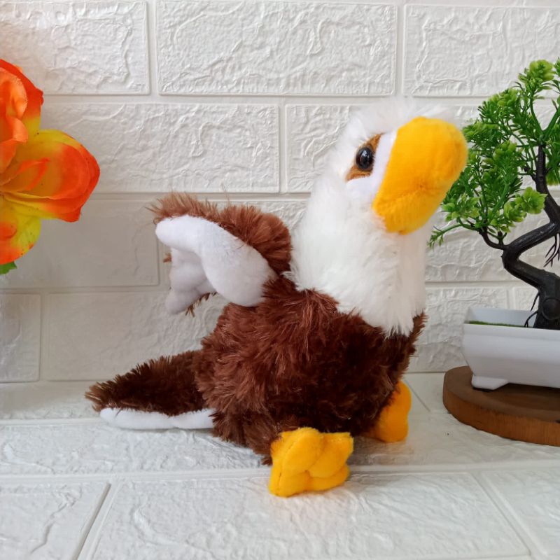 Jual Burung Elang Ukuran M Bentuk Hewan Hadiah Kado Gift Lucu Lembut ...