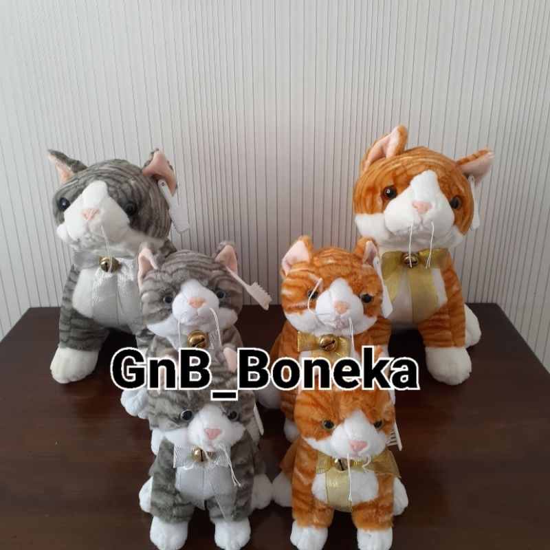 Jual Boneka Binatang Sitt Cat PV By Seulgi , Boneka Kucing Belang Besar ...