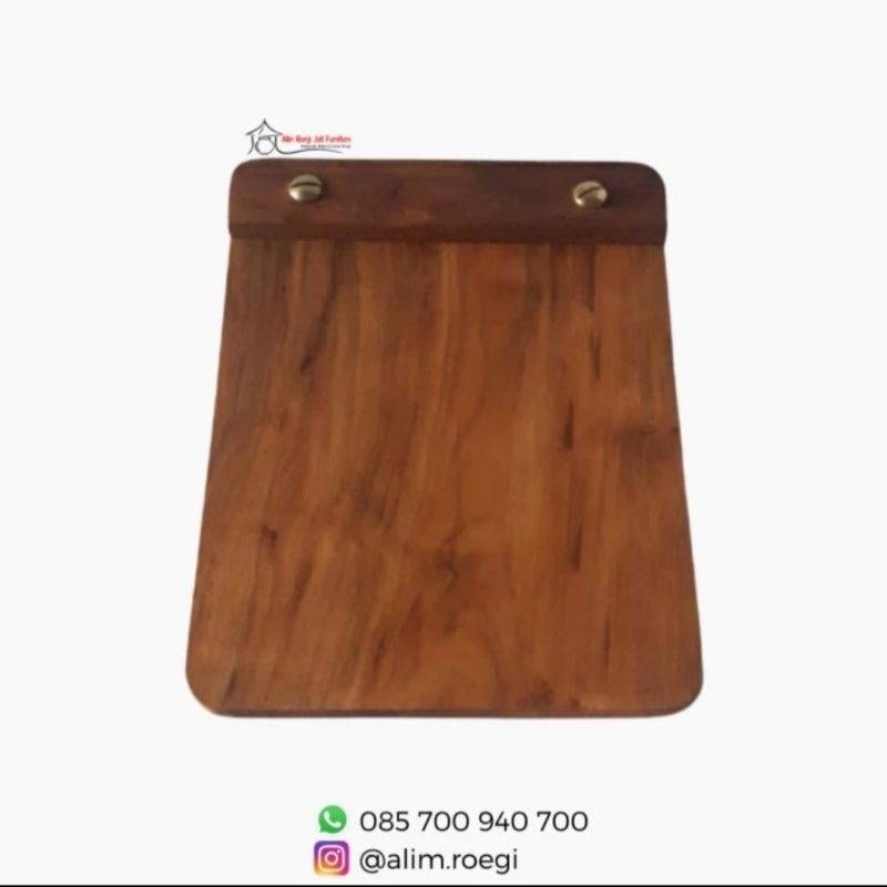 Jual Menu Board Kayu A5, Papan Menu Cafe, Bill Holder, Papan Nota, Nota ...