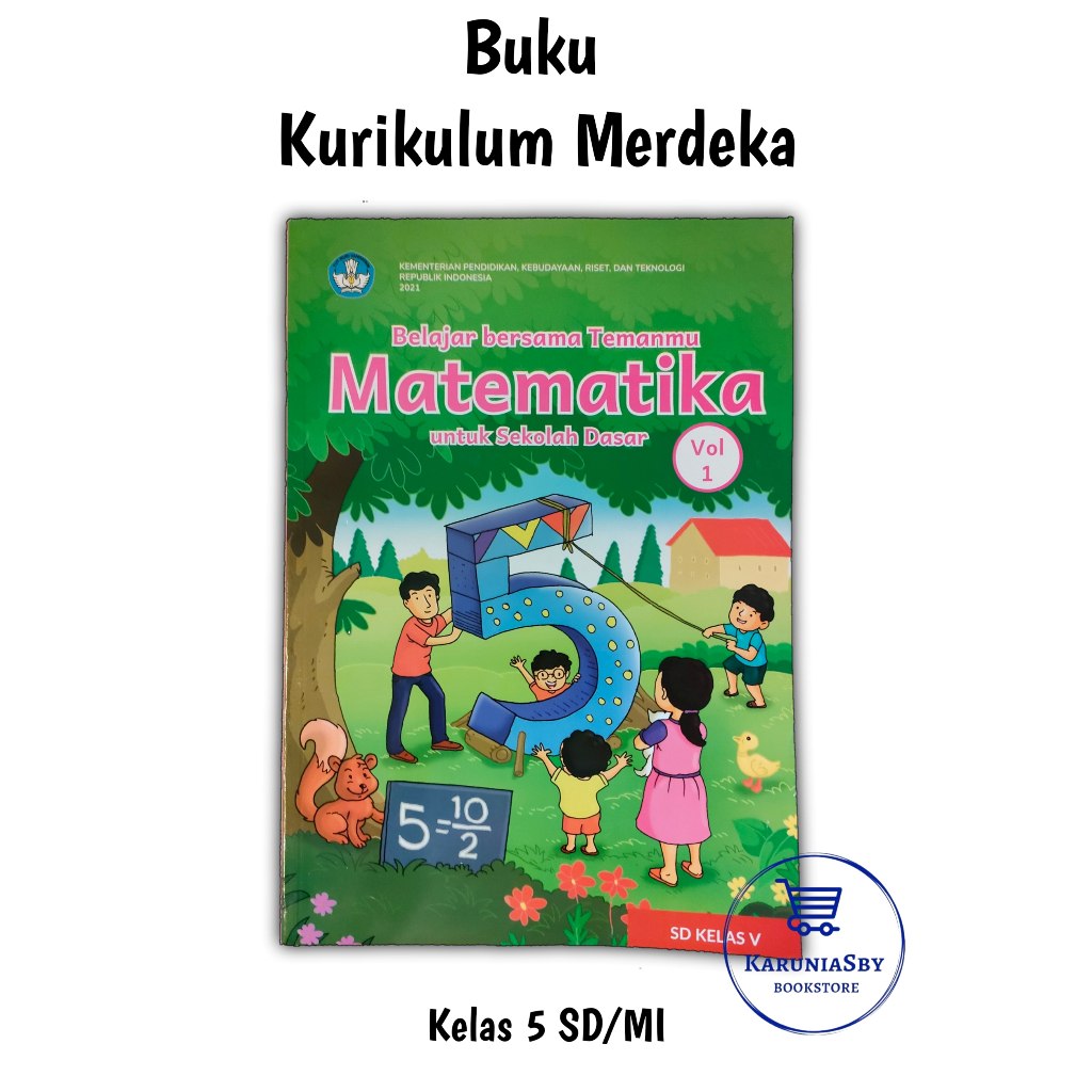 Jual Buku Siswa Kelas 5 SD Matematika Volume 1 Kurikulum Merdeka | Shopee Indonesia