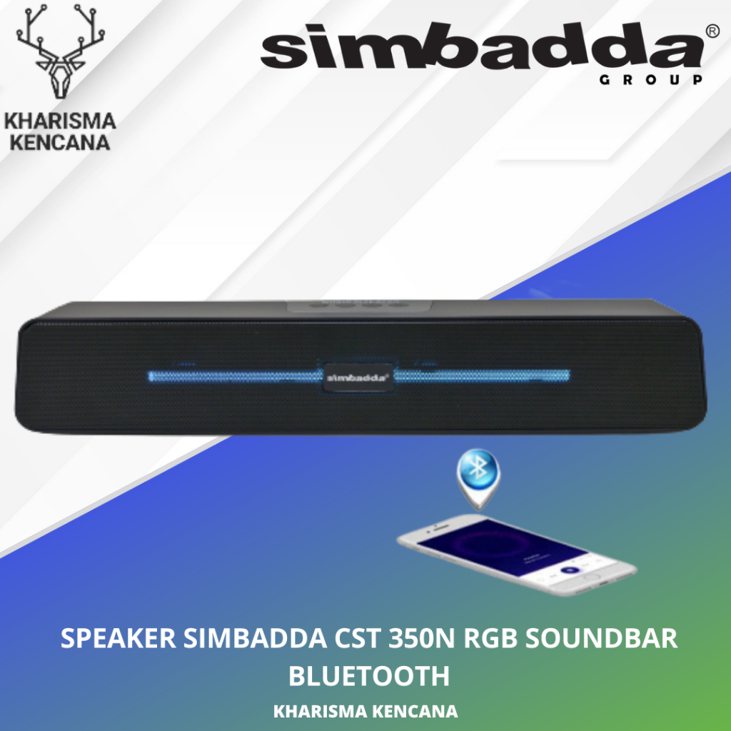 Jual SPEAKER SIMBADDA CST 350N RGB SOUNDBAR | Shopee Indonesia