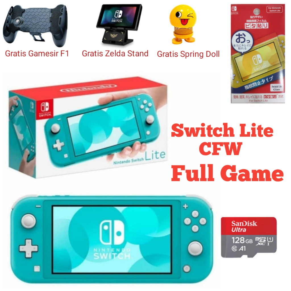 Jual Nintendo Switch Lite CFW Full Game | Shopee Indonesia
