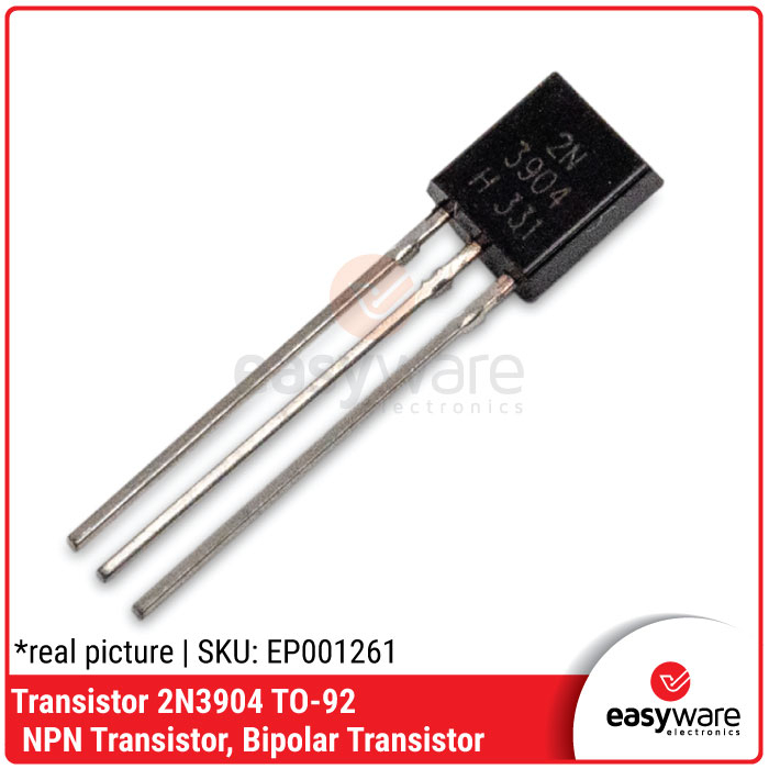 Jual Transistor 2N3904 2N 3904 TO-92 NPN Transistor Bipolar Transistor ...