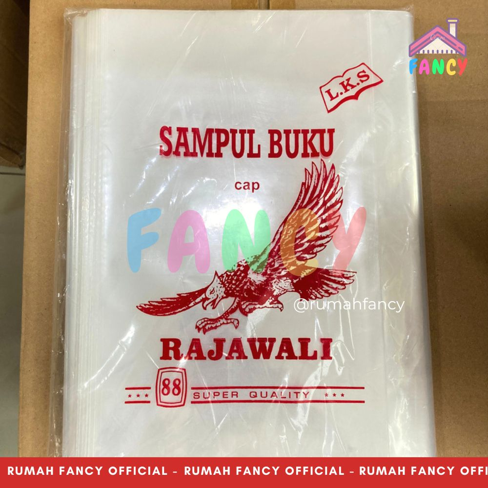 Jual [1 PAK] ISI 100 LEMBAR SAMPUL BUKU PLASTIK RAJAWALI / Sampul ...