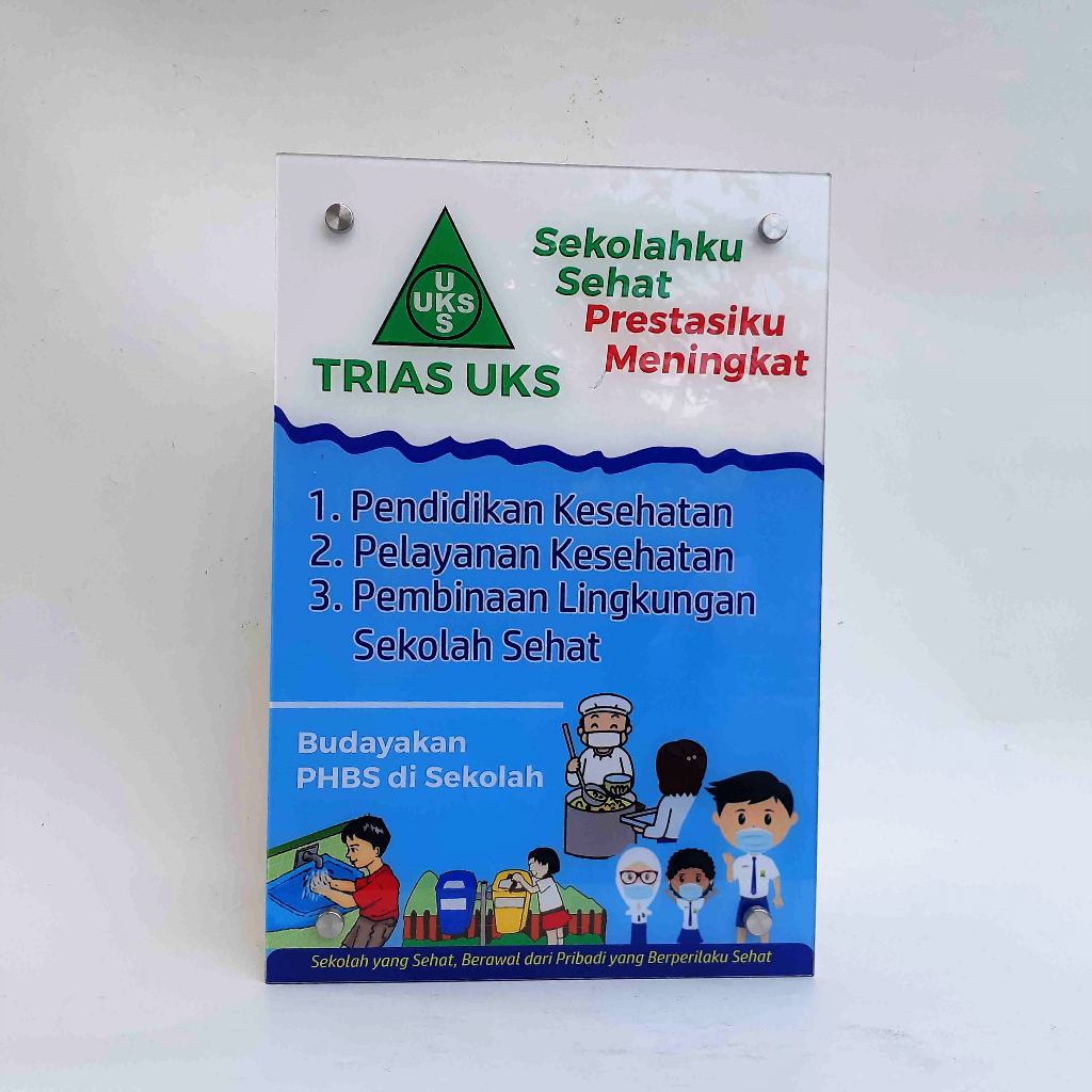 Jual Poster Akrilik TRIAS UKS ver 1 | Acrylic Poster Trias UKS ... Jual Poster Akrilik TRIAS UKS ver 1 | Acrylic Poster Trias UKS ...