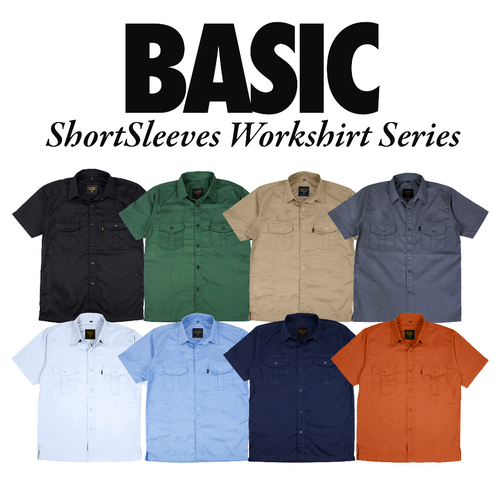 Jual Engineer Workwear - Basic Workshirt Short Sleeve- SERI KEMEJA ...