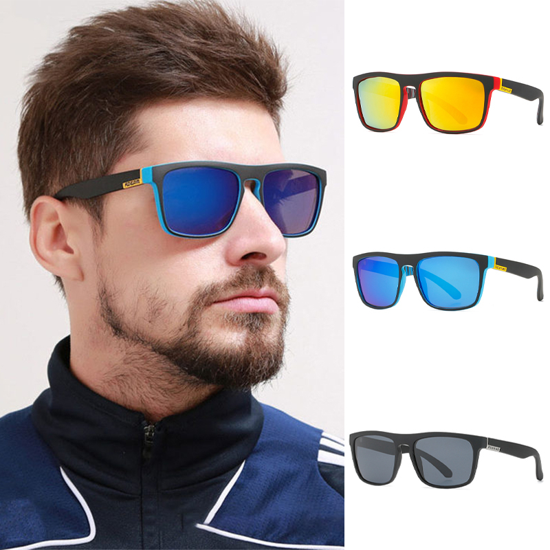 Jual COD Polarized Sports Sunglasses Men Women Driving Square Frame ...