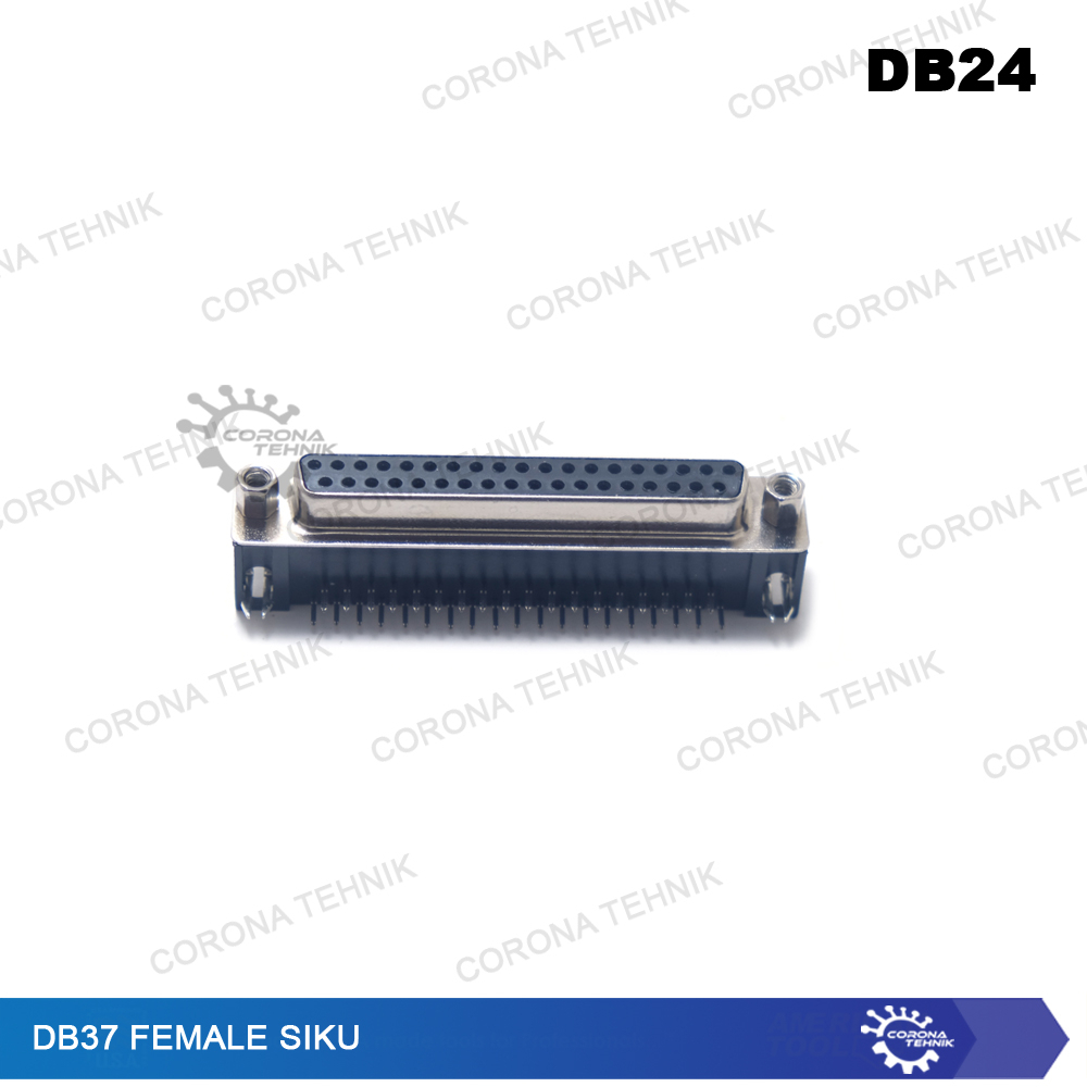 Jual Konektor DB37 Female Siku DB24 - Connector | Shopee Indonesia