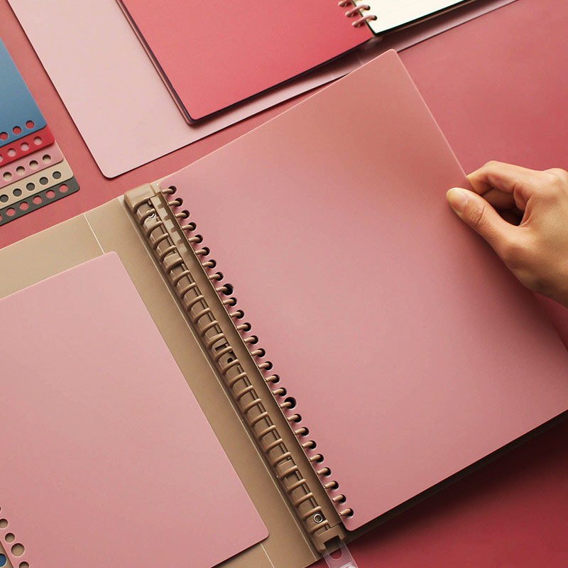 Jual PANMOMO DIY Minimalist Binder Cover Retro A5 B5 / Sampul Binder ...