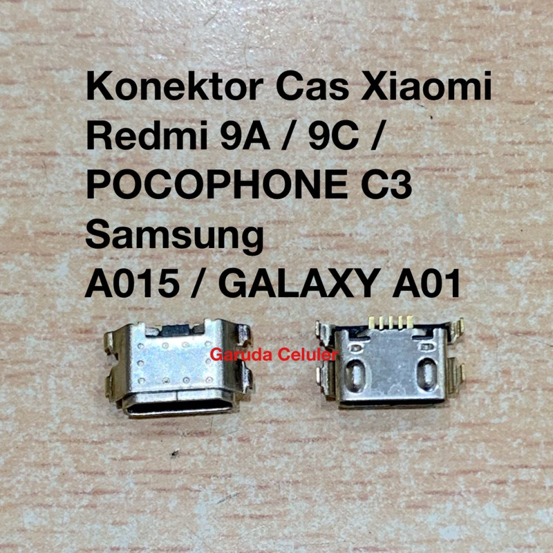 Jual PLUG IN XIAOMI REDMI 9A / 9C / POCOPHONE C3 / SAMSUNG A015 ...
