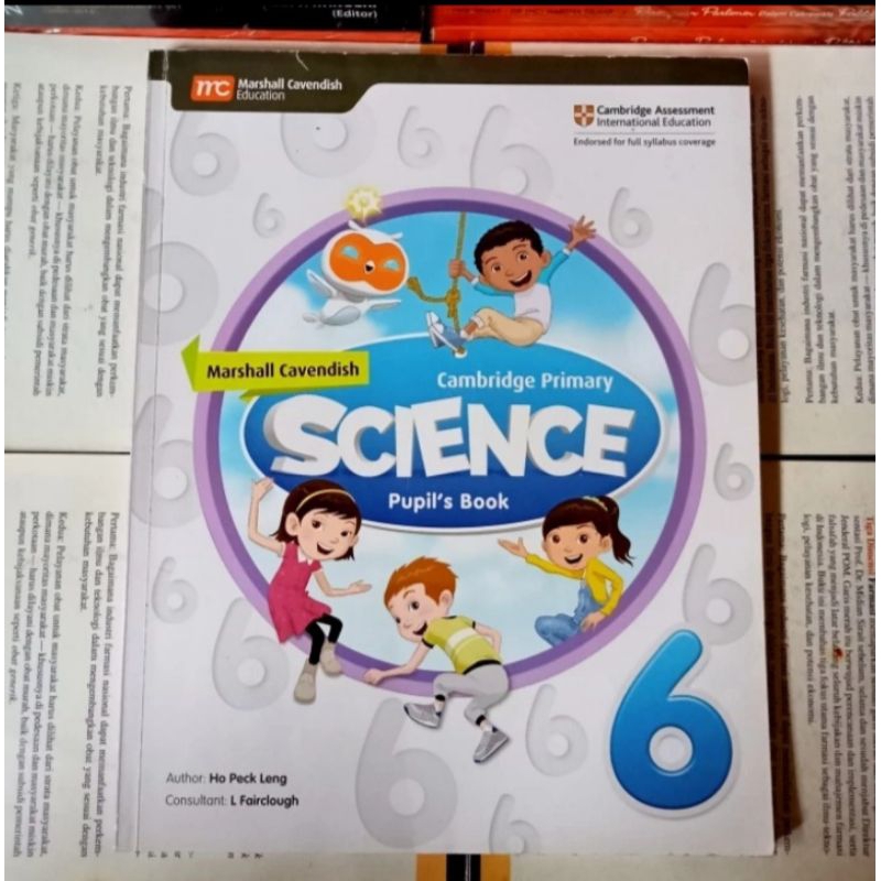 Jual BUKU ORIGINAL CAMBRIDGE PRIMARY SCIENCE PUPILS BOOK 6 | Shopee Indonesia