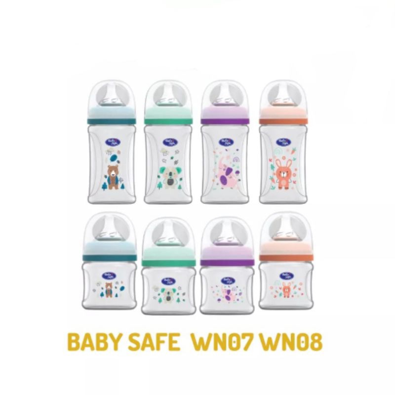 Jual BABY SAFE WN07 WN08 BOTOL SUSU WIDE NECK | Shopee Indonesia