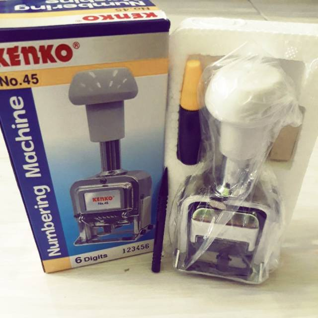 Jual KENKO Numerator 6digit KENKO-45/Automatic Number Machine/Stempel ...