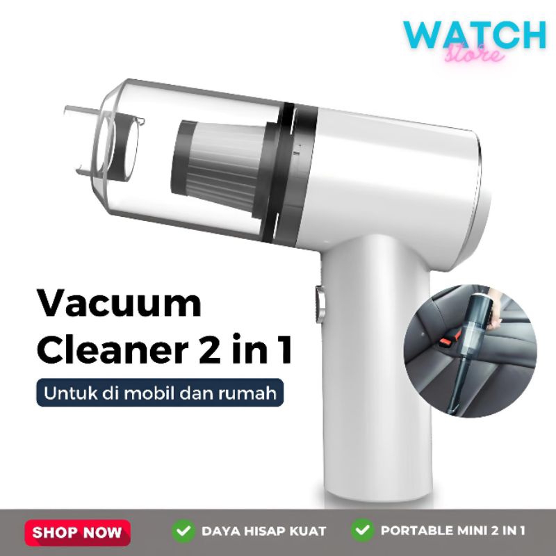 Jual Vacum Cleaner Vakum Mobil Cas Tanpa Kabel Wireless Car Vacuum ...
