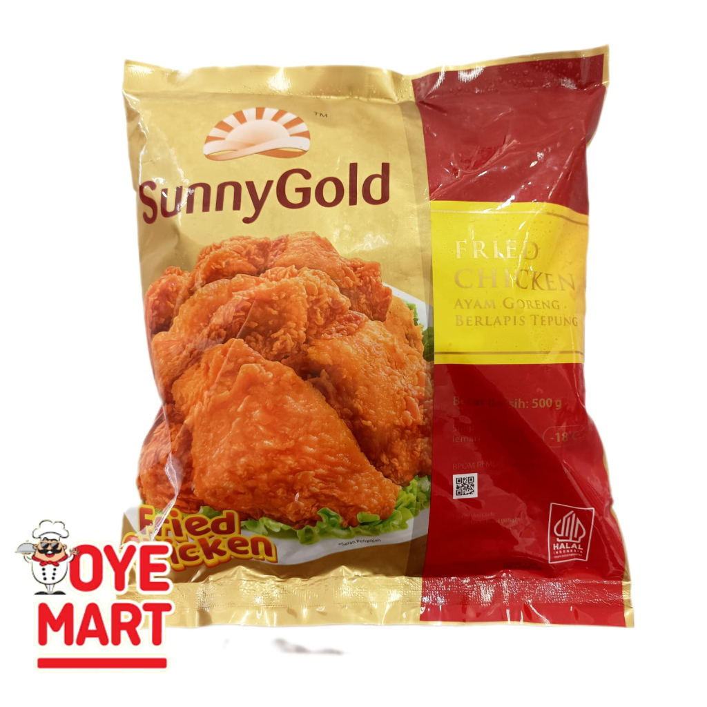 Jual SUNNY GOLD FRIED CHICKEN 500GR / AYAM GORENG | Shopee Indonesia