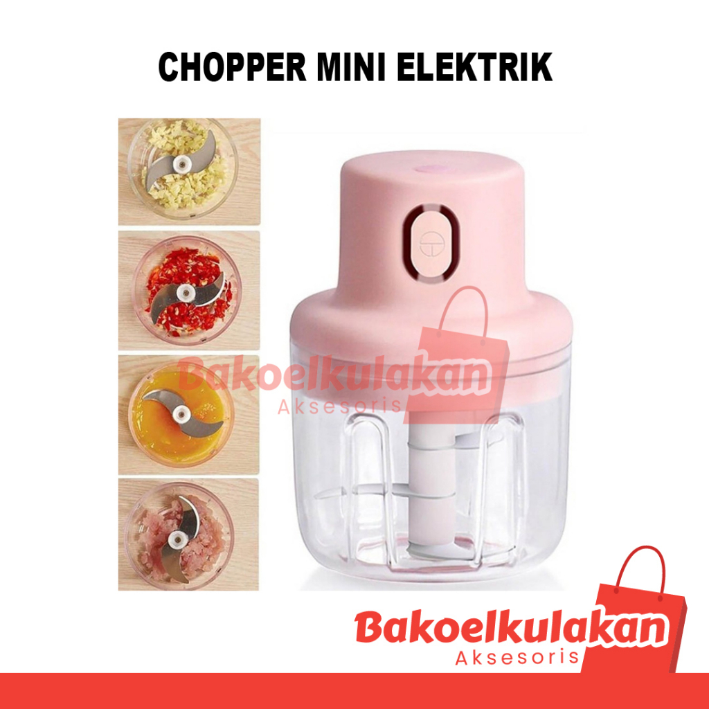 Jual MINI CHOPPER ELEKTRIK 250 ML | Shopee Indonesia
