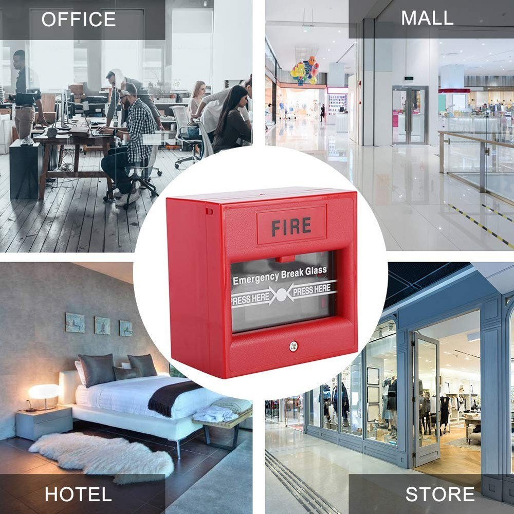 Jual Manual Call Point Fire Alarm Tanda Kebakaran Call Point Emergency ...