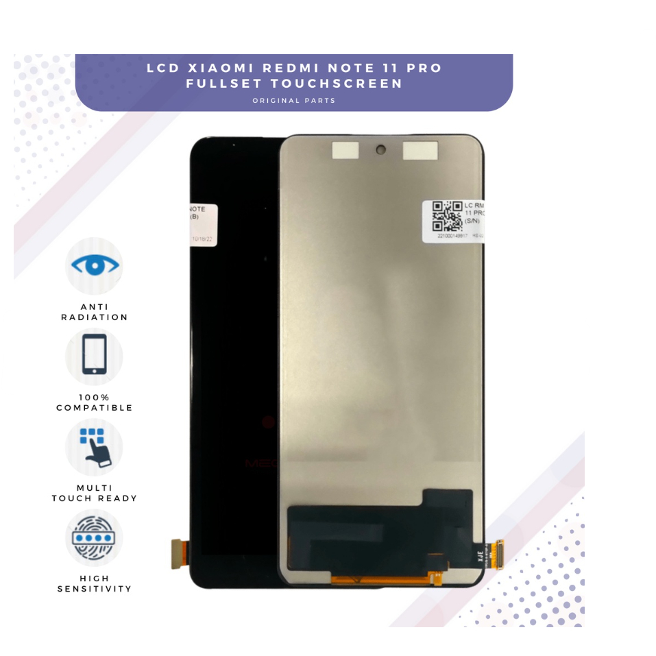 Jual LCD Redmi Note 11 Pro 5G Fullset Touchscreen | Shopee Indonesia