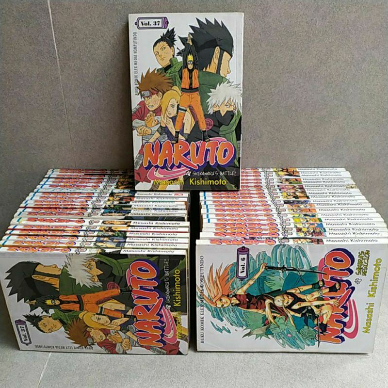 Jual Komik Naruto. cabutan. (masashi kishimoto). Original | Shopee Indonesia