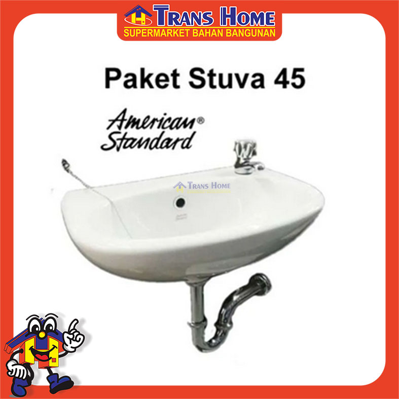 Jual Wastafel American Standard Studio 45 Paket Stuva (AMSTAND ...