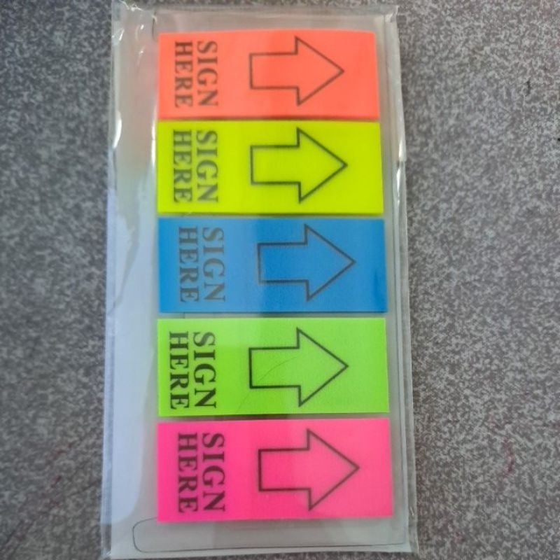 Jual Stick n Note Pronto Sign Here | Shopee Indonesia