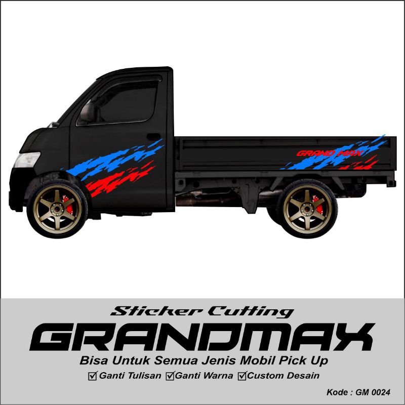 Jual stiker mobil pick up coolt t120ss stiker stripping mobil pick up ...