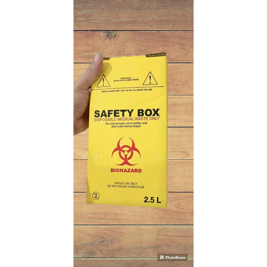 Jual Safety Box biohazard 2,5L dan 5L | Shopee Indonesia