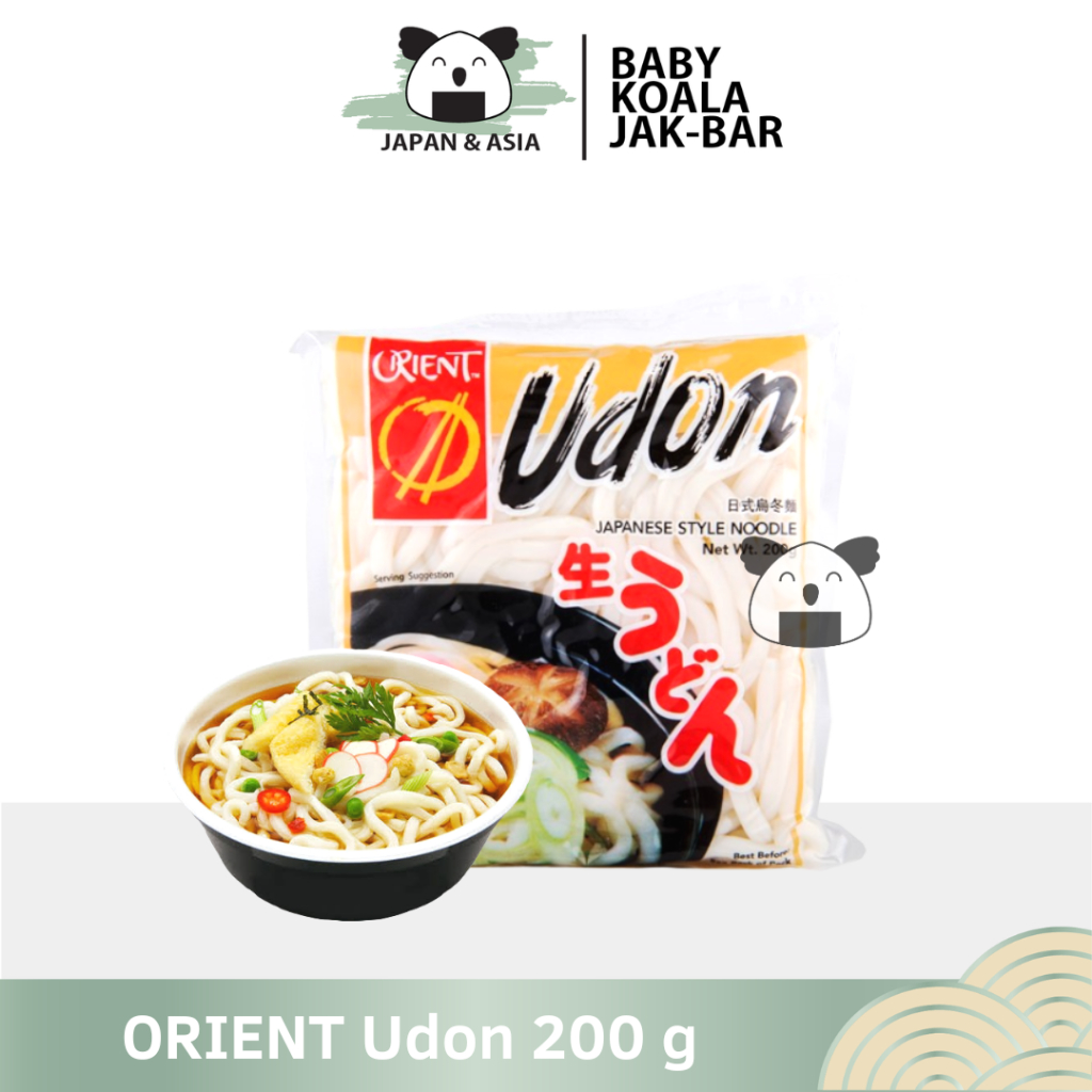 Jual ORIENT Mie Udon Basah Plain 200 g Halal │ Importt. | Shopee Indonesia