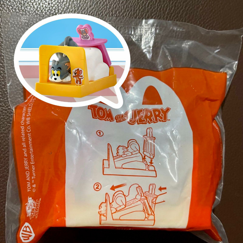 Jual Happy meal mcd tom and jerry jery dan the super mario bros movie ...