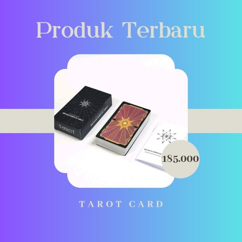 Jual Kartu Tarot Broken Mirror Ada Buku Panduannya Dalam Bahasa Inggris ...