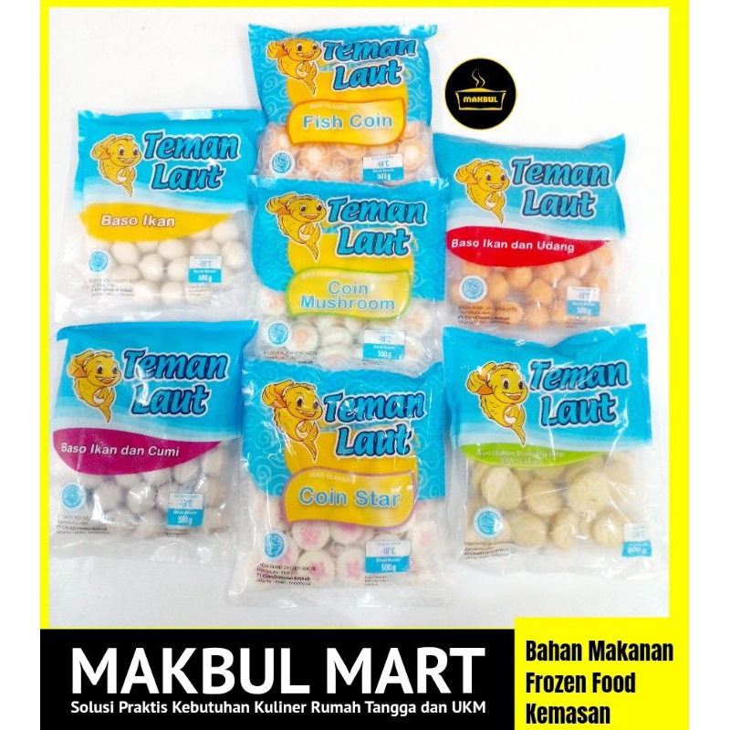 Jual Teman Laut (Cedea Group) All Variant 500gr Baso Cumi, Ikan, Udang ...