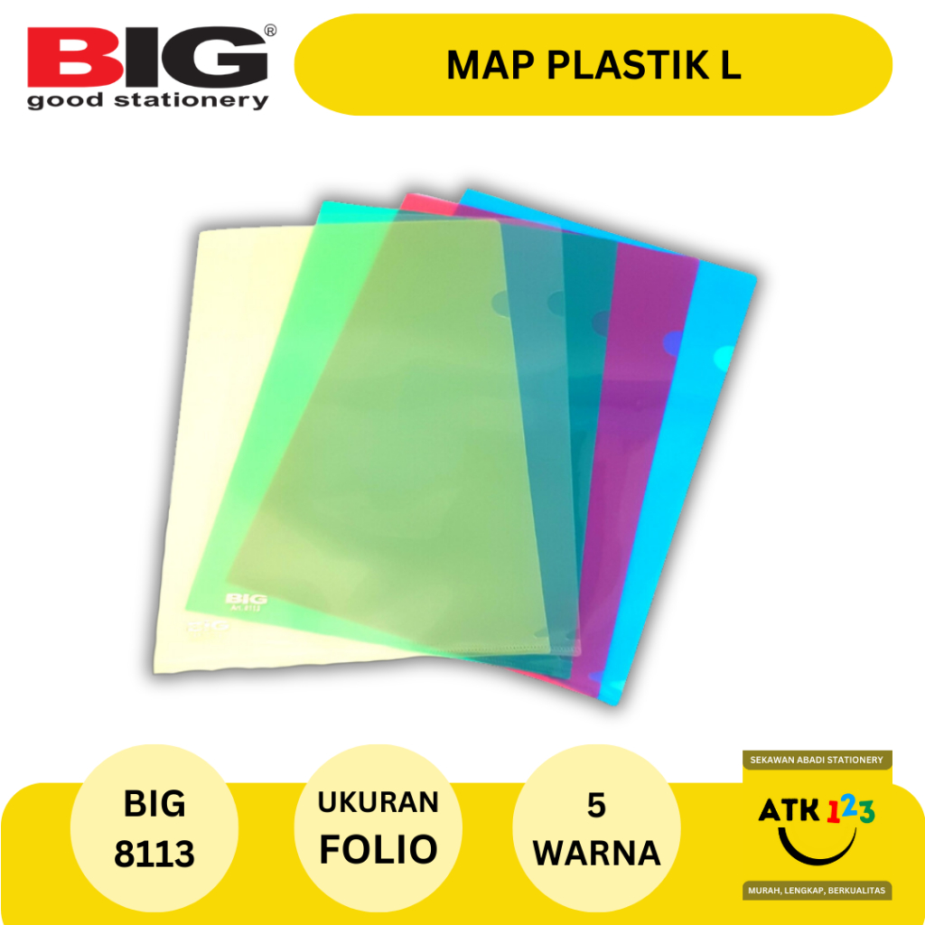 Jual Map Plastik L / Map Bening / Map Transparant Ukuran Folio | Shopee ...