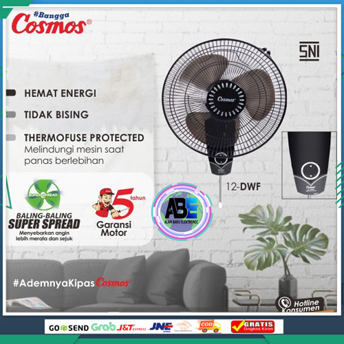 Jual Kipas Angin Dinding Cosmos / Wall Fan Cosmos 12 DWF 12 inch PROMO ...