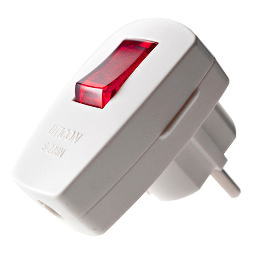 Jual Steker Colokan Plug Lampu Listrik + Saklar Switch Arde S-228N ...
