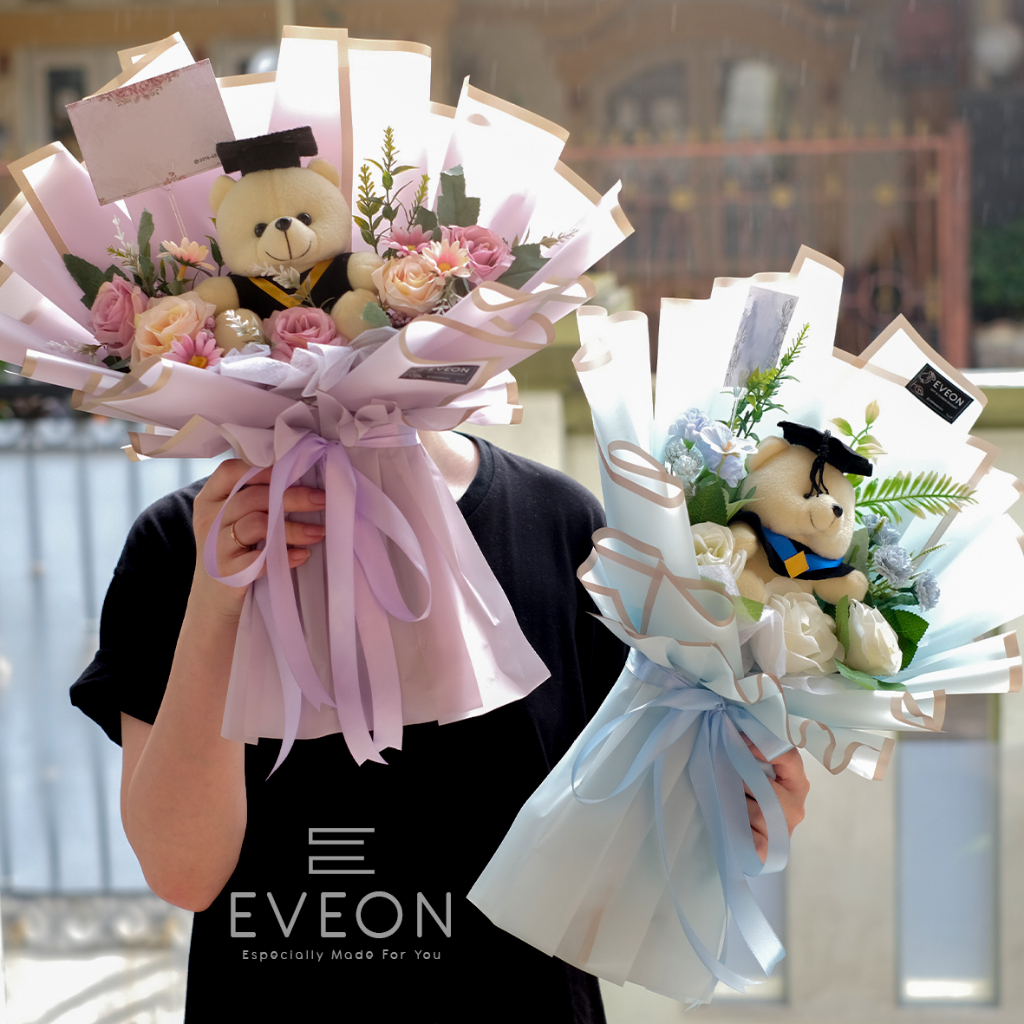 Jual EVEON - Buket Wisuda Bunga Boneka | Graduation Bouquet | Shopee ...