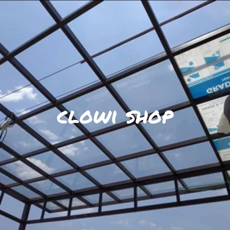 Jual Atap Polycarbonate Clear - 5mm x 122cm x 244cm | Shopee Indonesia