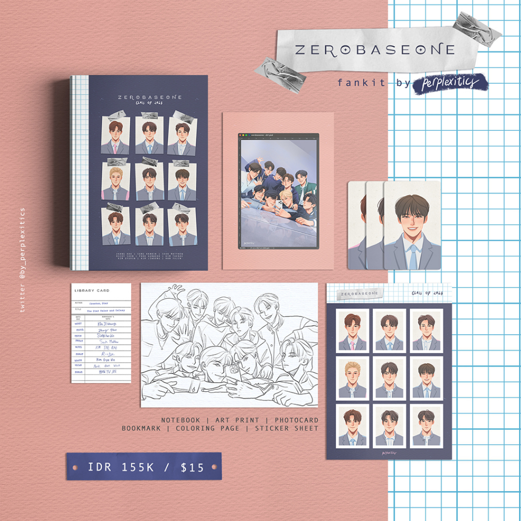 Jual ZEROBASEONE ZB1 Fankit by Perplexitics Zerose Boys Planet | Shopee ...