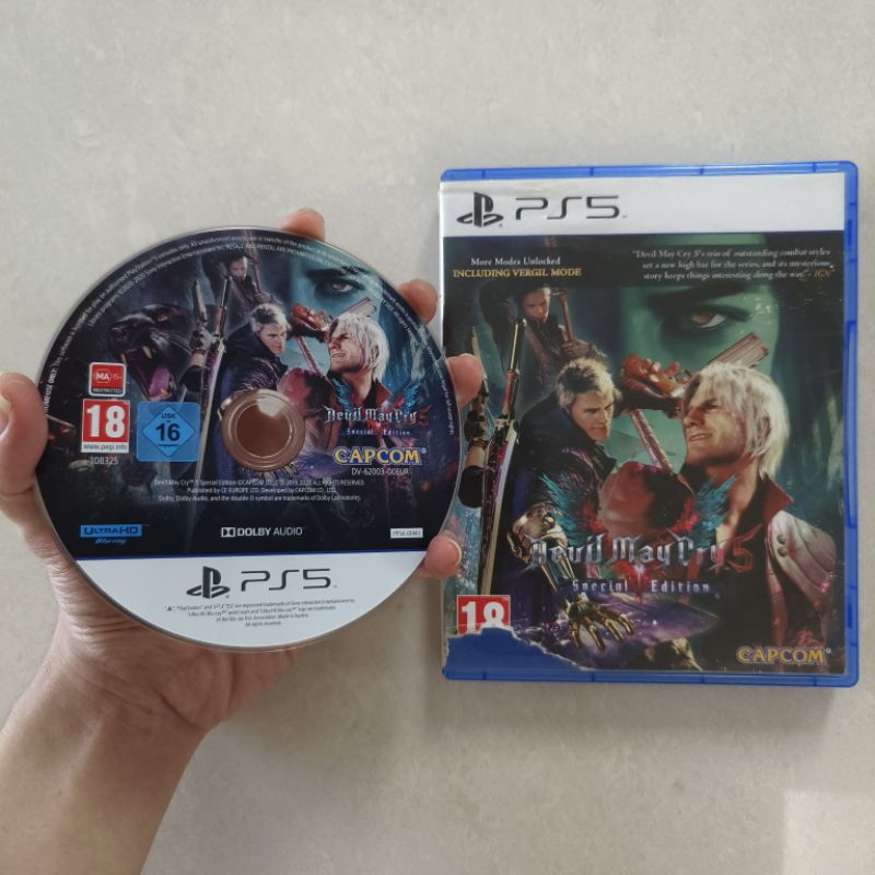 Jual PS5 Devil May Cry 5 Playstation 5 Kaset BD English | Shopee Indonesia