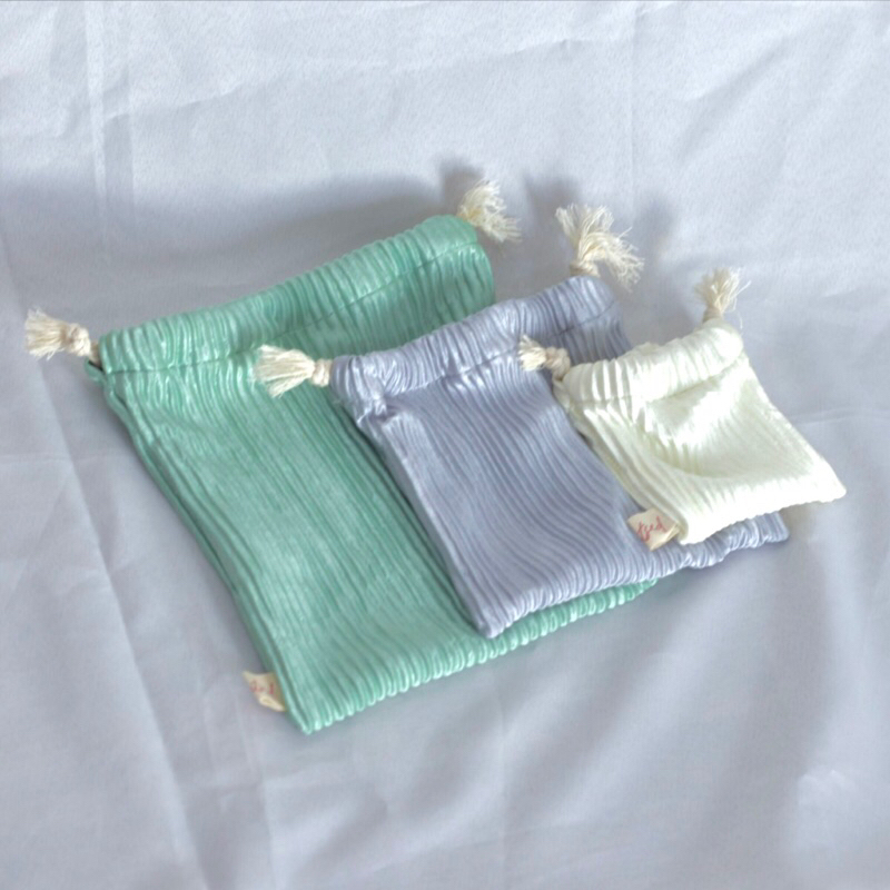 Jual PLEATSED - Bebe Pleated Drawstring Pouch (Pouch Serut Plisket ...