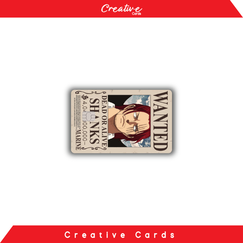 Jual Stiker Sticker Kartu Atm Skin Card Anime - Onepiece Vinyl ...