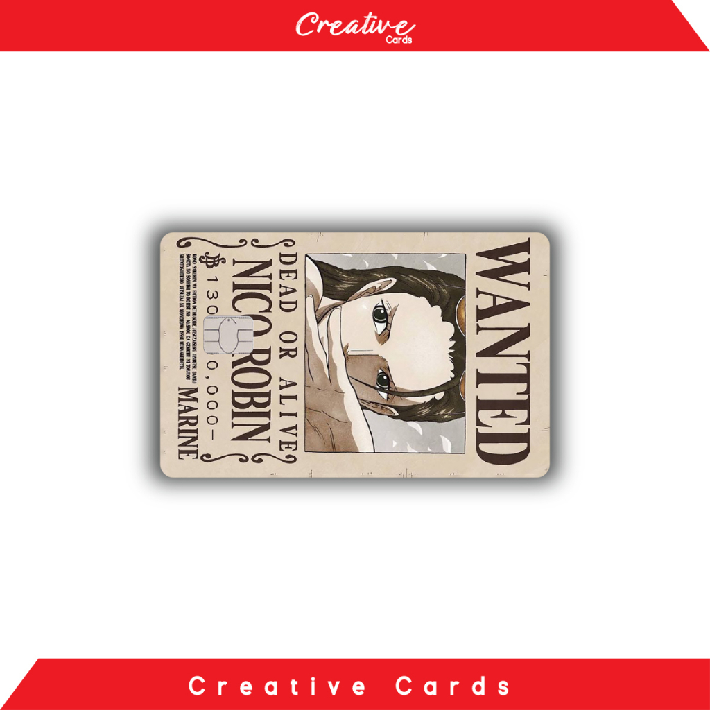 Jual Stiker Sticker Kartu Atm Skin Card Anime - Onepiece Vinyl ...