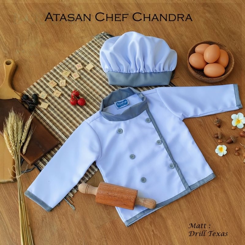 Jual BAJU CHEF ANAK DAN DEWASA/KOSTUM CHEF ANAK/KOSTUM MASTER CHEF ...